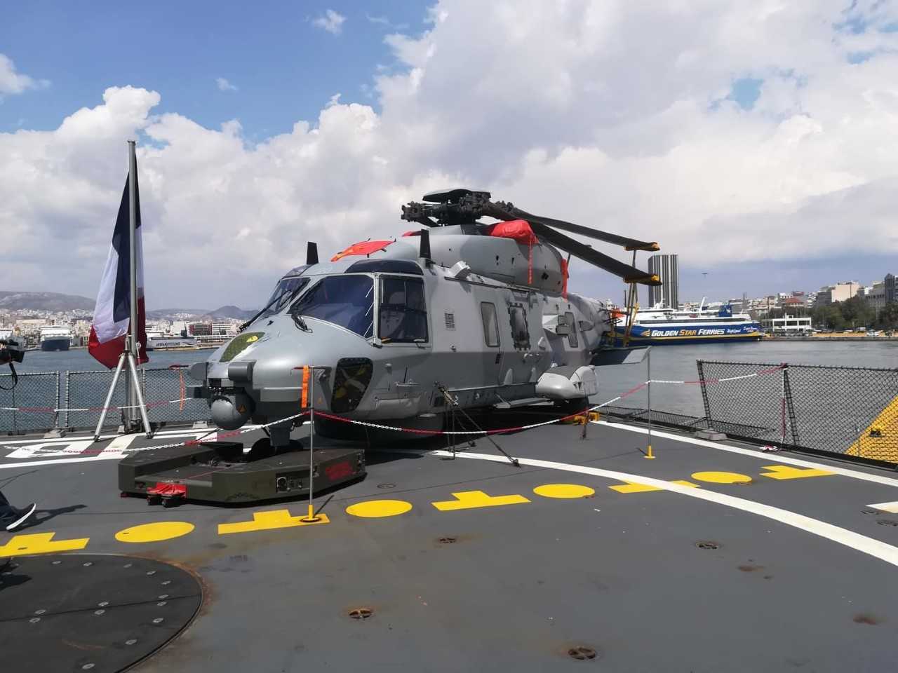 Στον Πειραιά η γαλλική φρεγάτα Languedoc με το «υπερόπλο» Scalp Naval ...