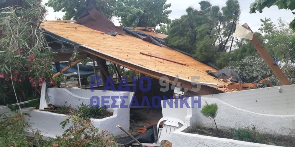 Σκηνικό αποκάλυψης: Η φονική κακοκαιρία στη Χαλκιδική μέσα από εικόνες ...