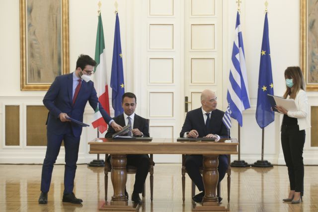 «Κρίσιμη συμφωνία Ελλάδας και Ιταλίας στη Μεσόγειο» - Πώς είδαν τα ...