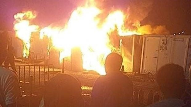 Λέσβος: Φωτιά στο ΚΥΤ του Καρά Τεπέ | in.gr