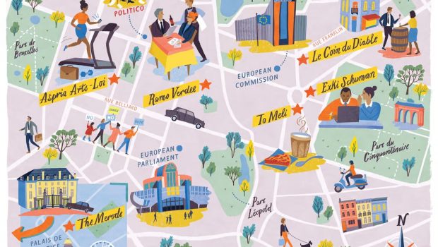 Βρυξέλλες η Μέκκα του lobbying - Χάρτης με τα κέντρα εξουσίας | in.gr
