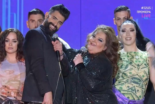 J2US: Σταυροπούλου και Βογιατζάκη ξανά μαζί στο ίδιο πλατό - Η ατάκα που τους άφησε όλους ...