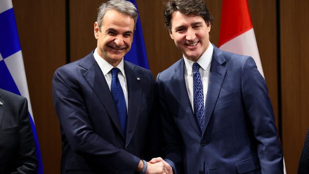 Κοινή δήλωση Μητσοτάκη - Τριντό: Η φιλία Ελλάδας και Καναδά ...