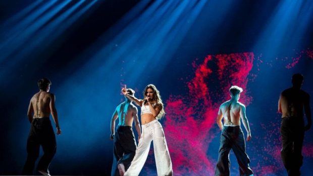 Οι πρώτες φωτογραφίες από την πρόβα της Silia Kapsis για τη Eurovision ...