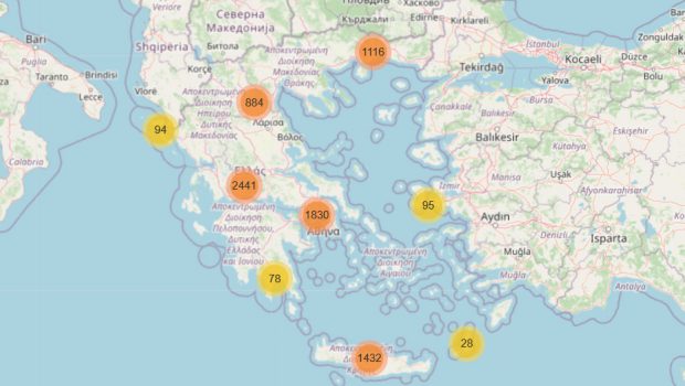Σεισμοί στις Κυκλάδες: Ψηφιακός χάρτης με ασφαλή σημεία συγκέντρωσης σε ...